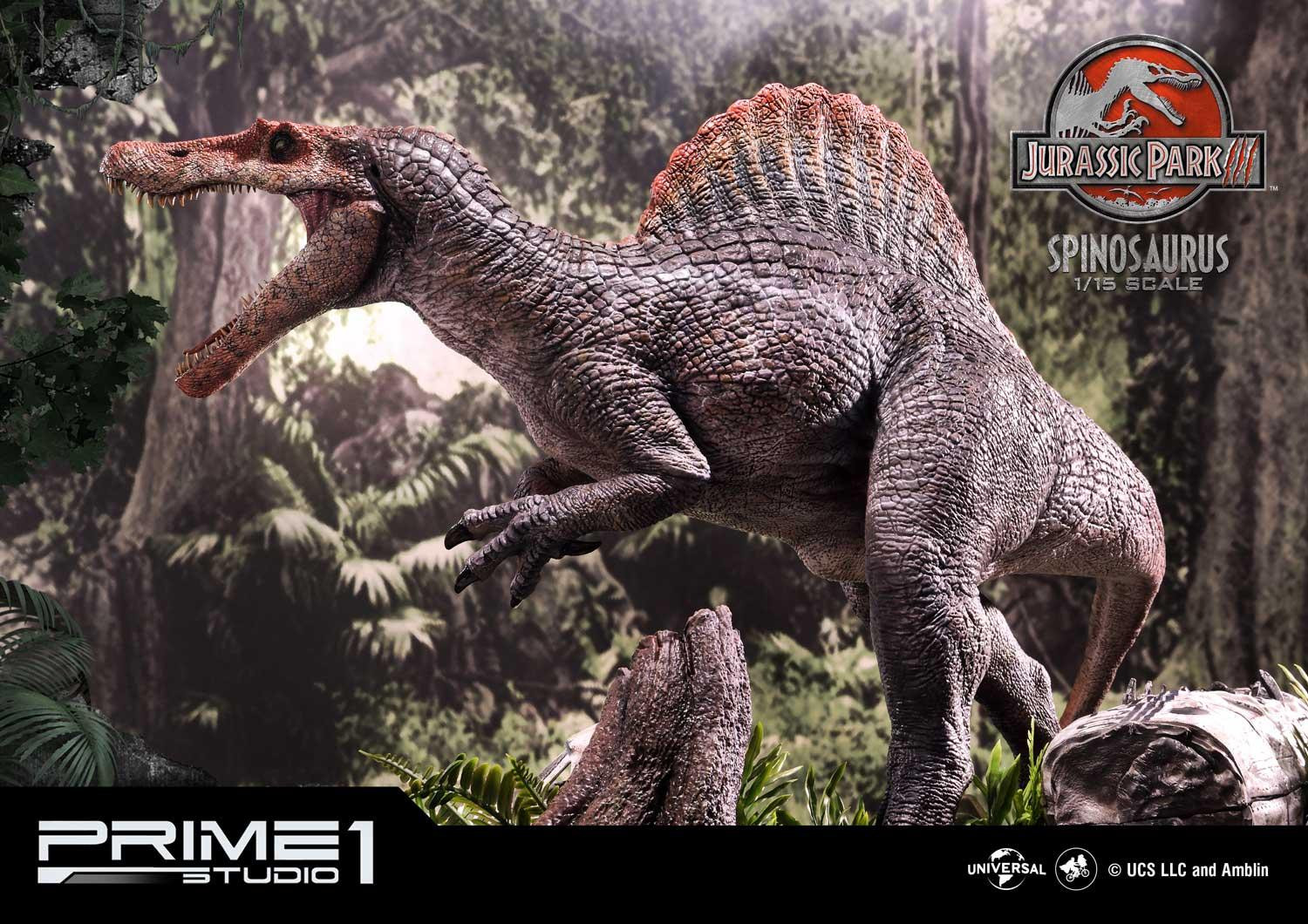 First Look | Jurassic Park III Spinosaurus Statue (Prime 1 Studio ...