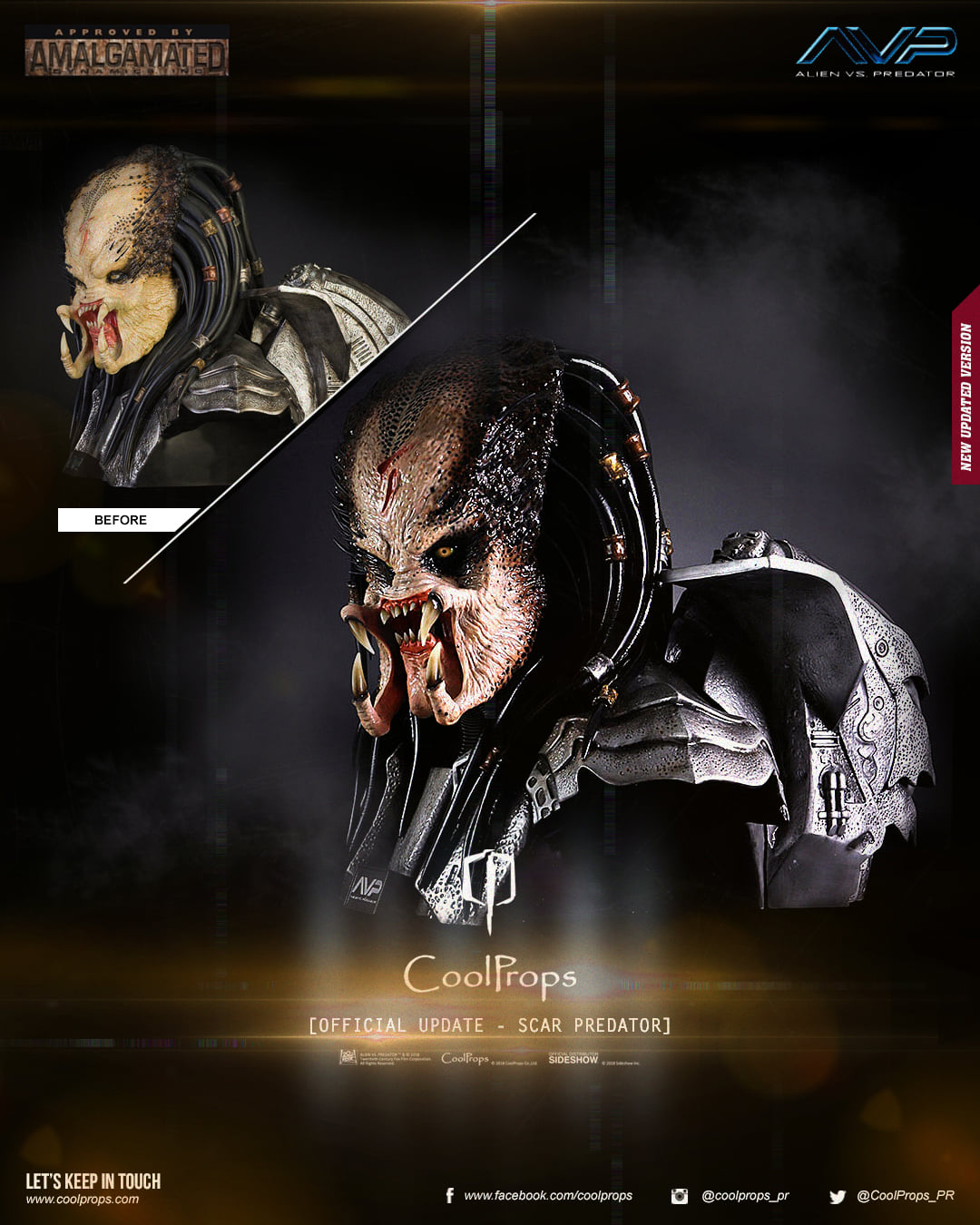 First Look | The 'Alien vs Predator' Scar Bust Has Been Updated by ...