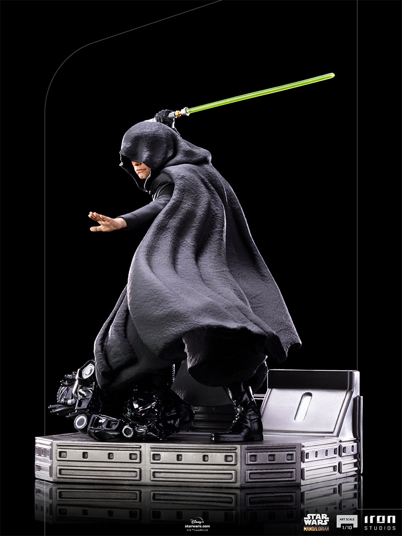 Luke Skywalker Strikes Back In A New Combat Statue From Iron Studios ...