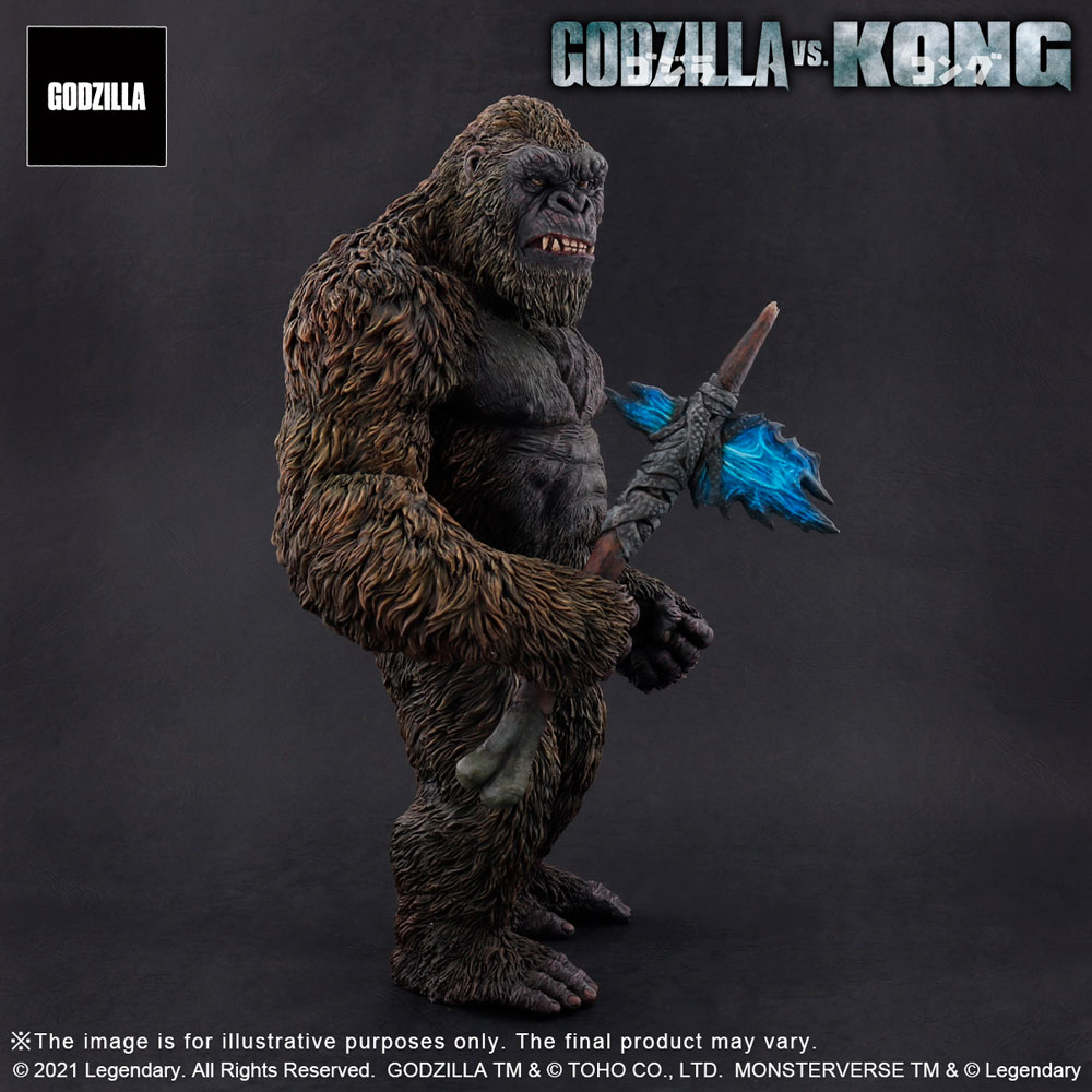 Hail To The King: Godzilla vs Kong X-Plus Kong Statue Revealed ...