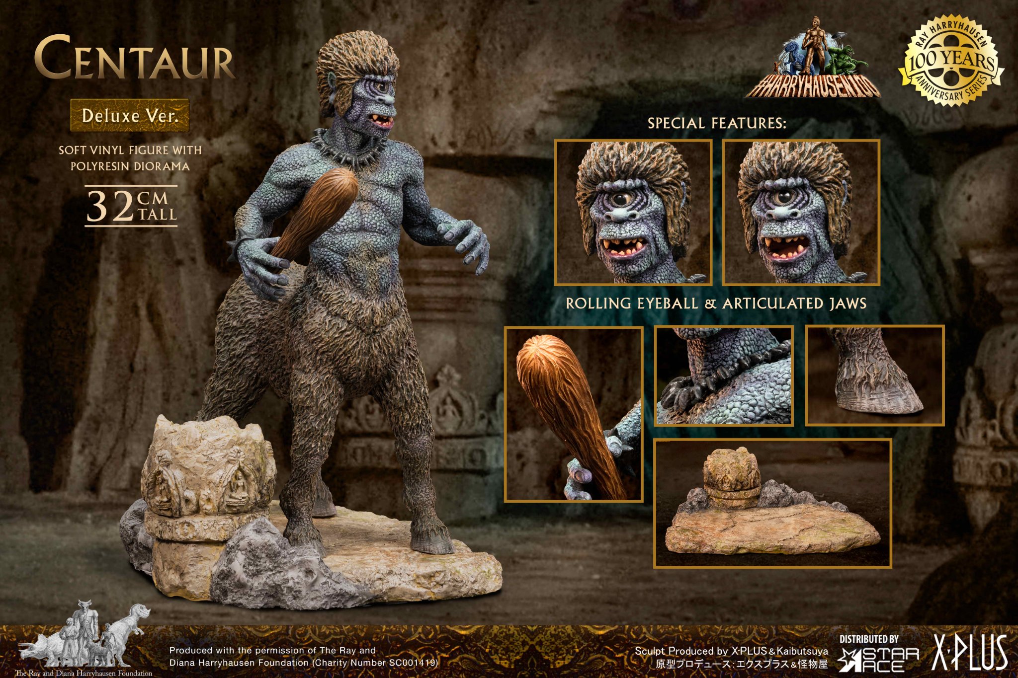 The Golden Voyage Of Sinbad: Ray Harryhausen's Centaur Statue Revealed ...