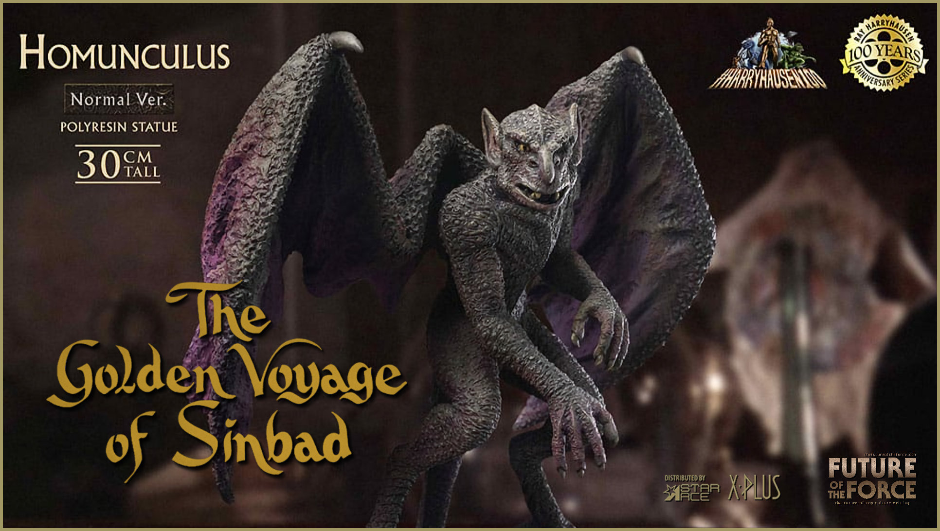 The Golden Voyage Of Sinbad: Ray Harryhausen Homunculus Statue Revealed ...