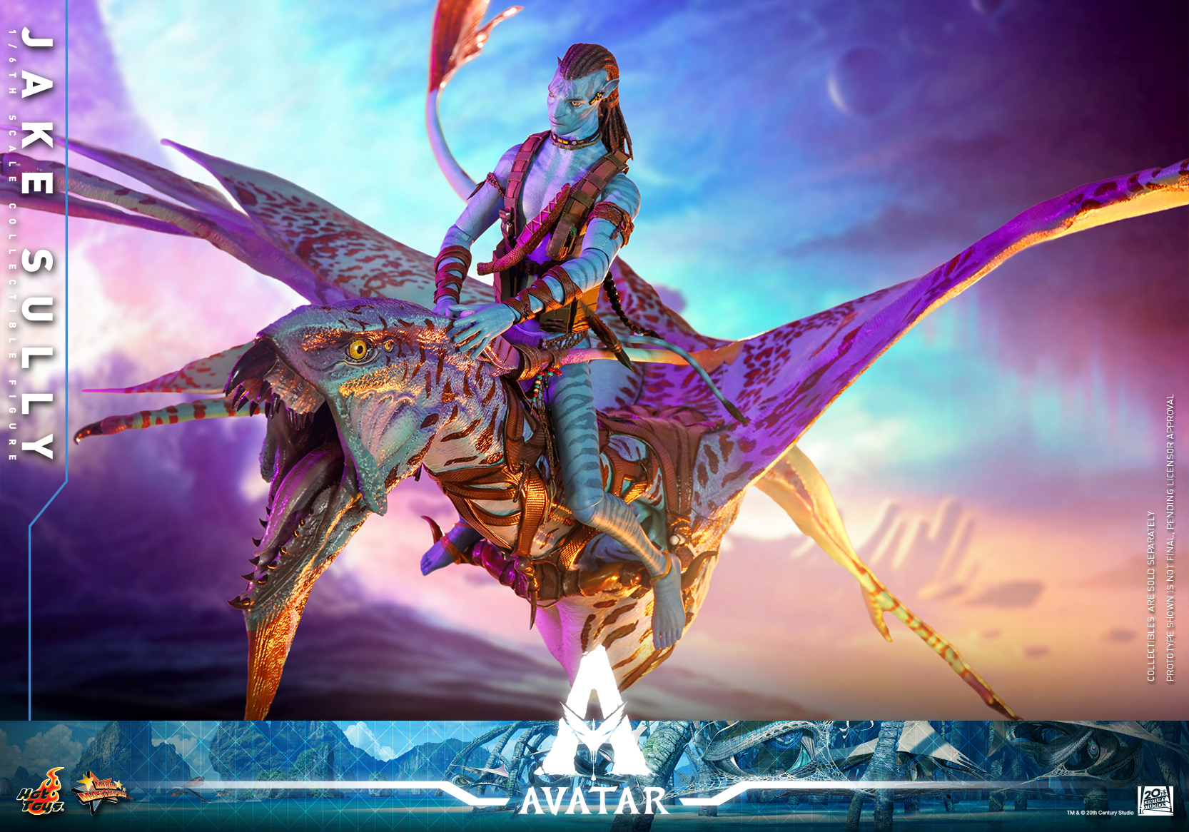 First Look | Hot Toys Neytiri & Jake Sully (Avatar: The Way Of Water ...