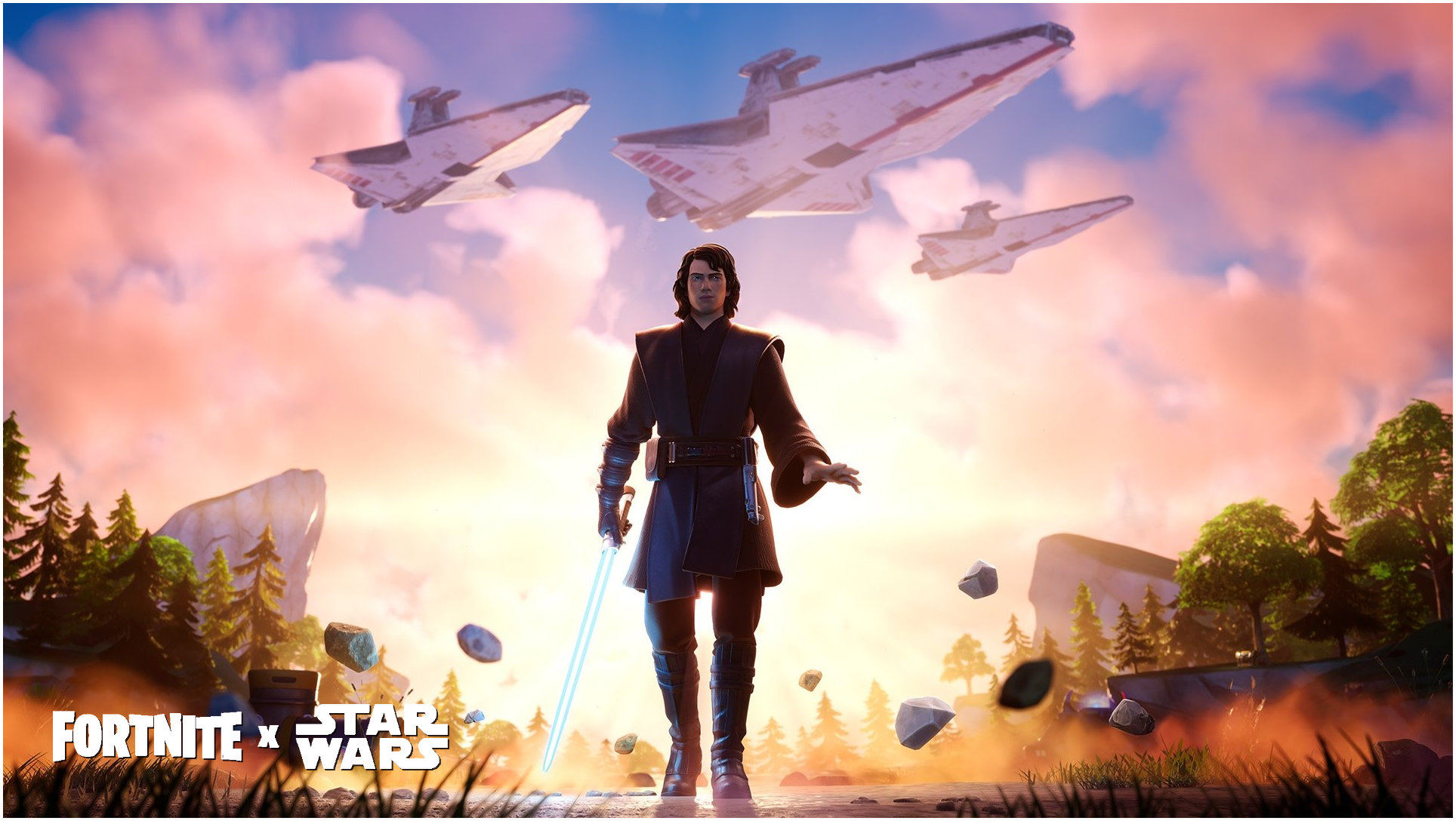 The Latest Star Wars x Fortnite Collaboration Delivers Anakin Skywalker ...