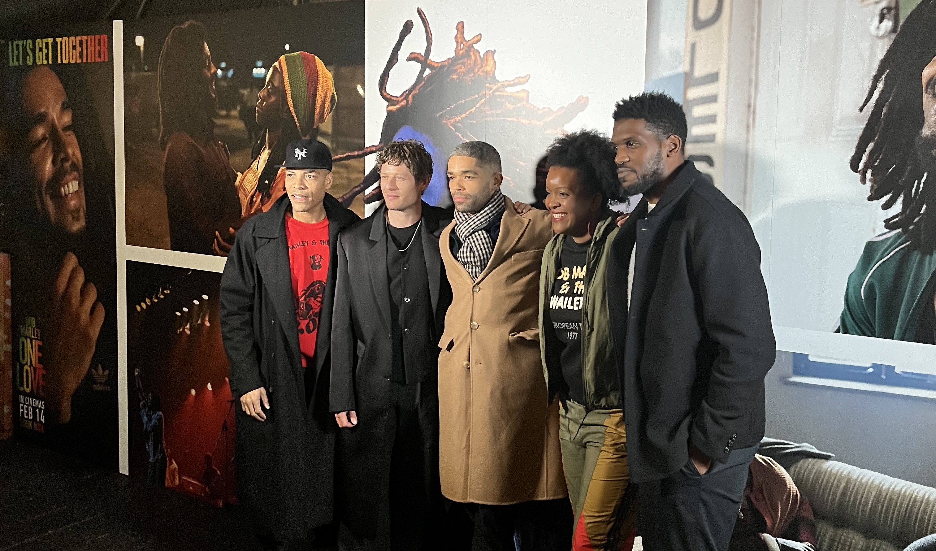 Bob Marley: One Love | The Cast Attends The Pop Up Event In Brixton ...