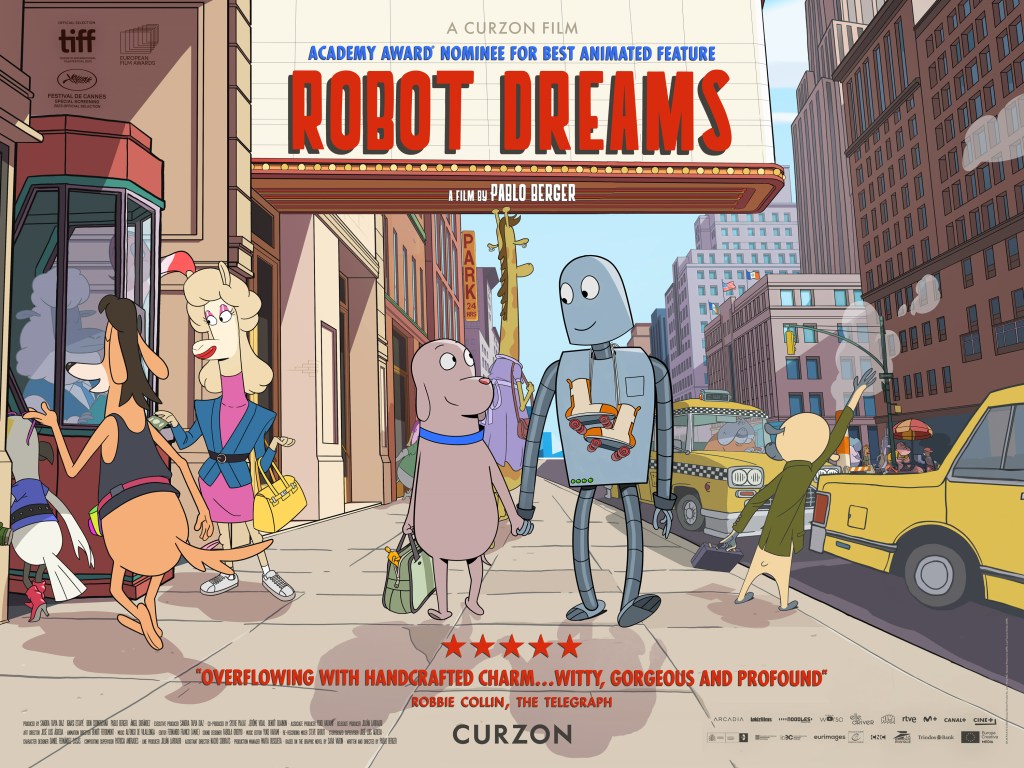 Robot Dreams | The Official Trailer And Poster For The Oscar-Nominated ...