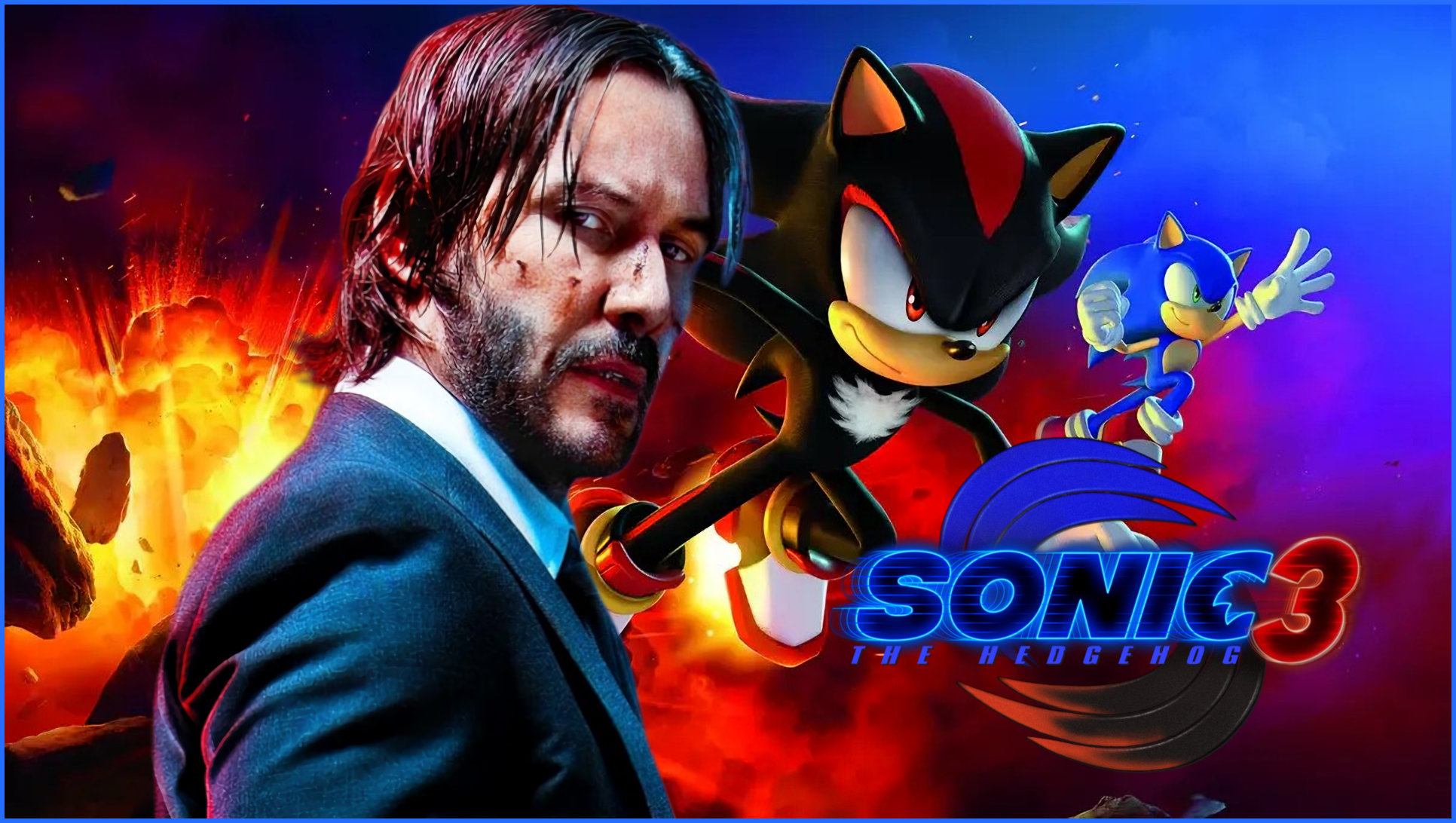Keanu Reeves Cast as Shadow in Sonic The Hedgehog 3 - Future of the Force