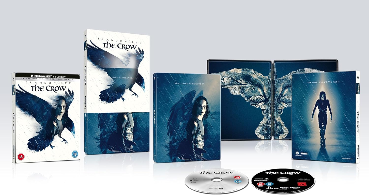 The Crow | The Original Movie Flies Onto 4K Ultra HD For The First Time ...