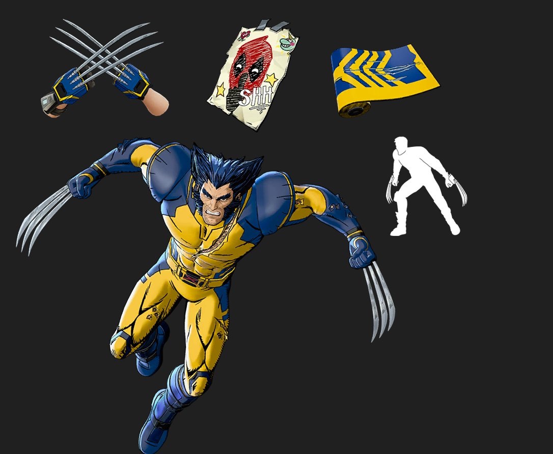 New Deadpool And Wolverine Skins Revealed By Fortnite - Future of the Force
