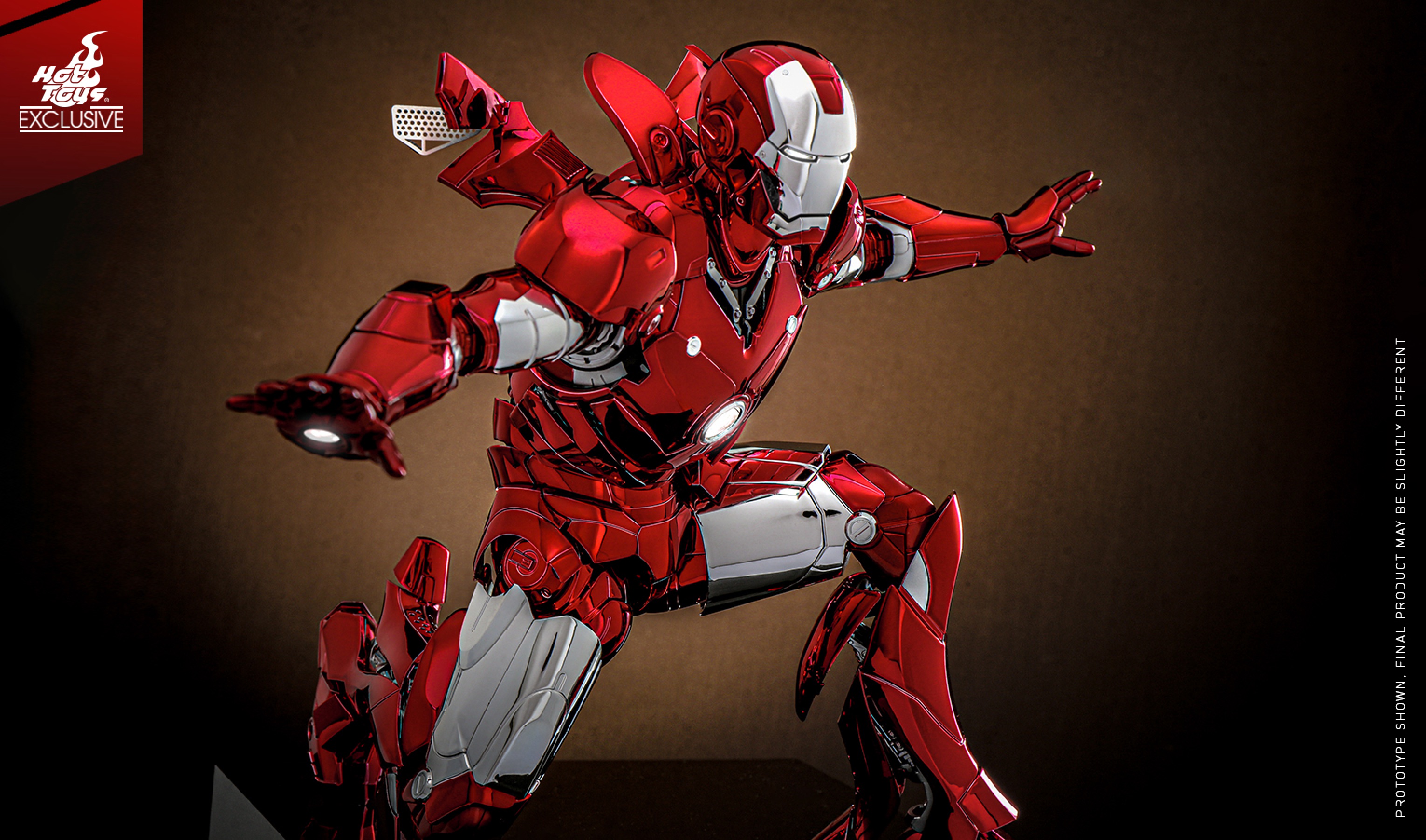 First Look | Hot Toys Iron Man Mark III (Red & Chrome Version) - Future ...