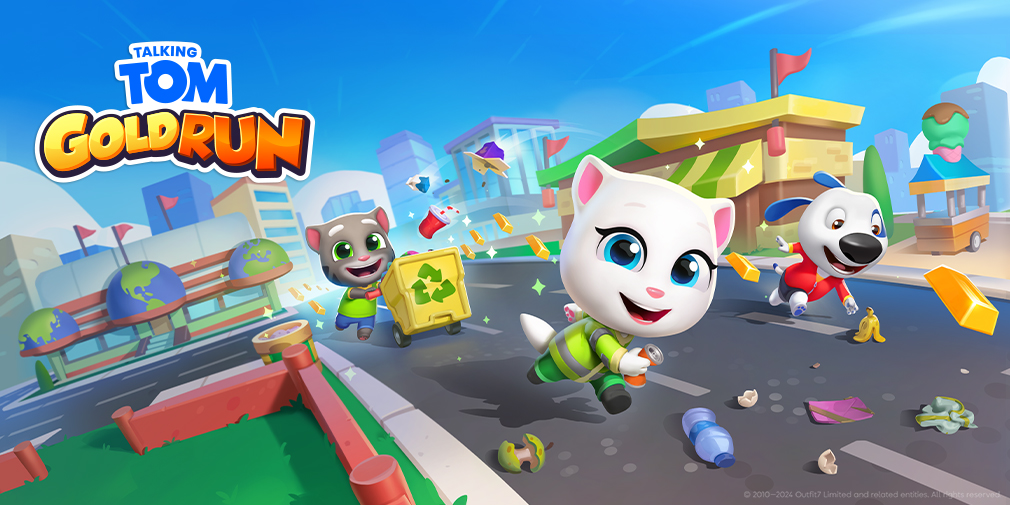 Talking Tom & Friends Go Green! Outfit7 Joins Green Game Jam 2024 ...