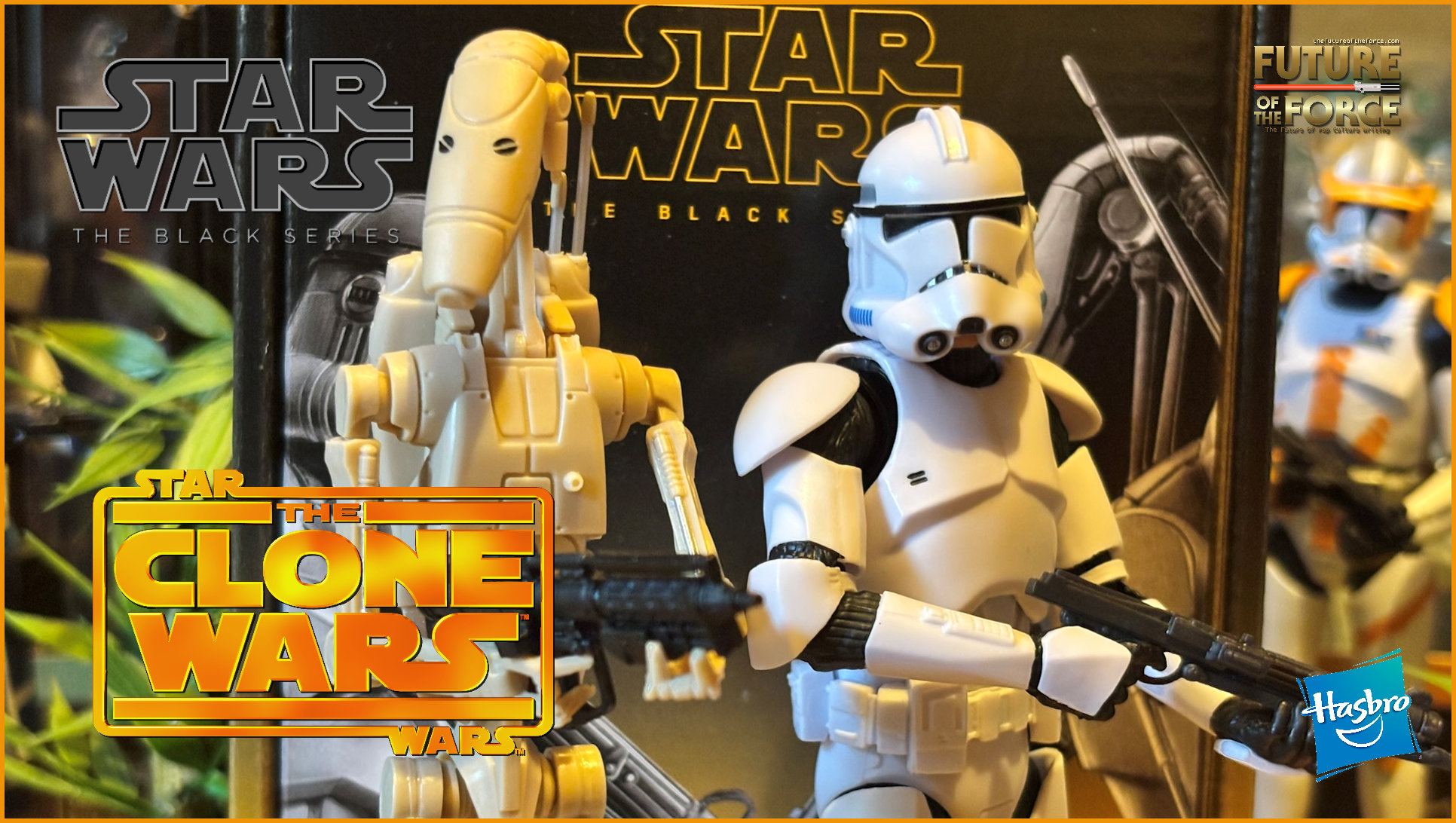 Hasbro Star Wars: The Black Series - Phase II Clone Trooper and Battle ...