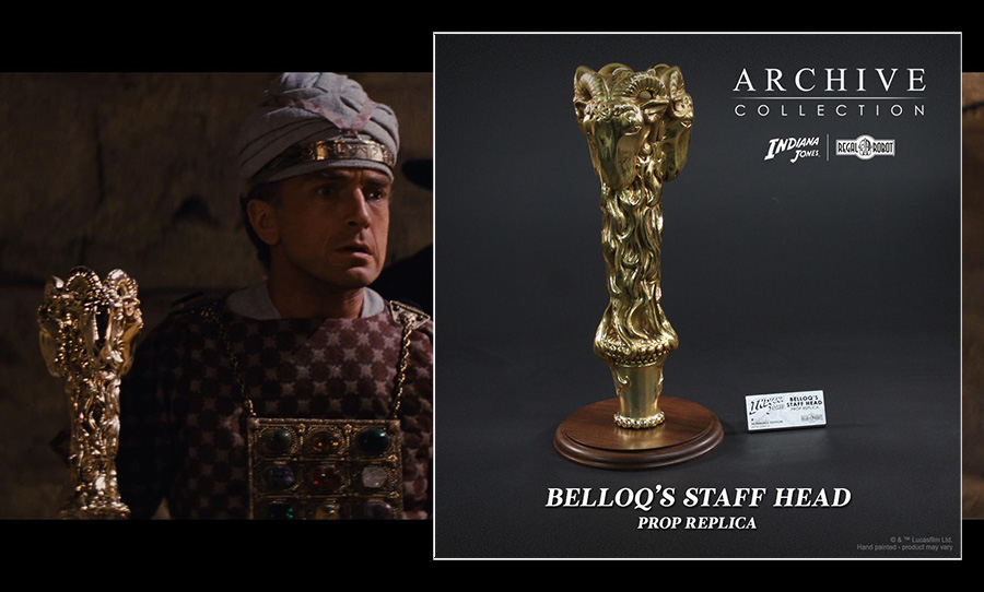 Regal Robot Launches Indiana Jones Belloq Staff Prop Replicas! It ...