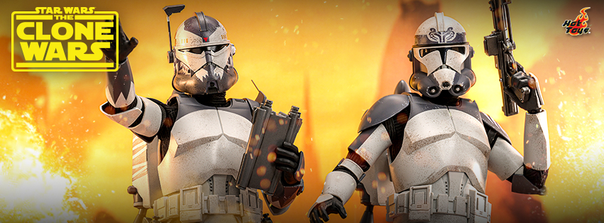 First Look | Hot Toys Clone Commander Wolffe and Wolfpack Troopers ...