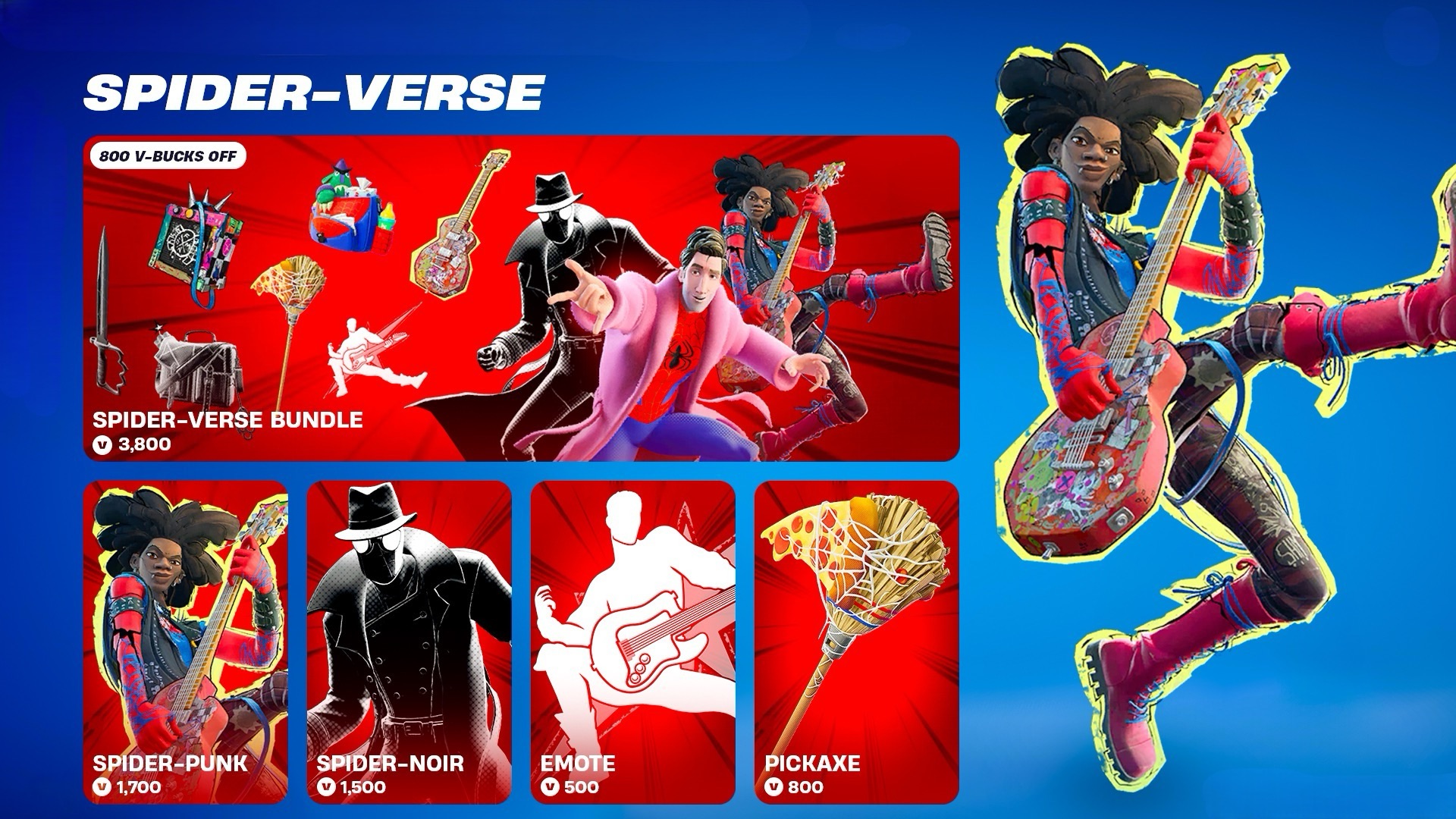 Fortnite x Marvel | New Spider-Verse Characters Are Swinging Into ...