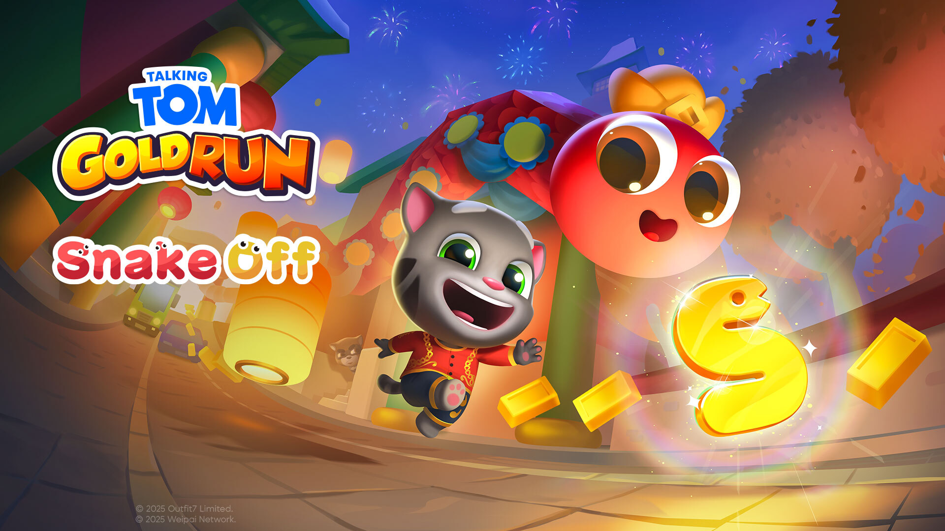 Talking Tom Gold Run | Outfit7 Reveals A New Limited Time Lunar New ...