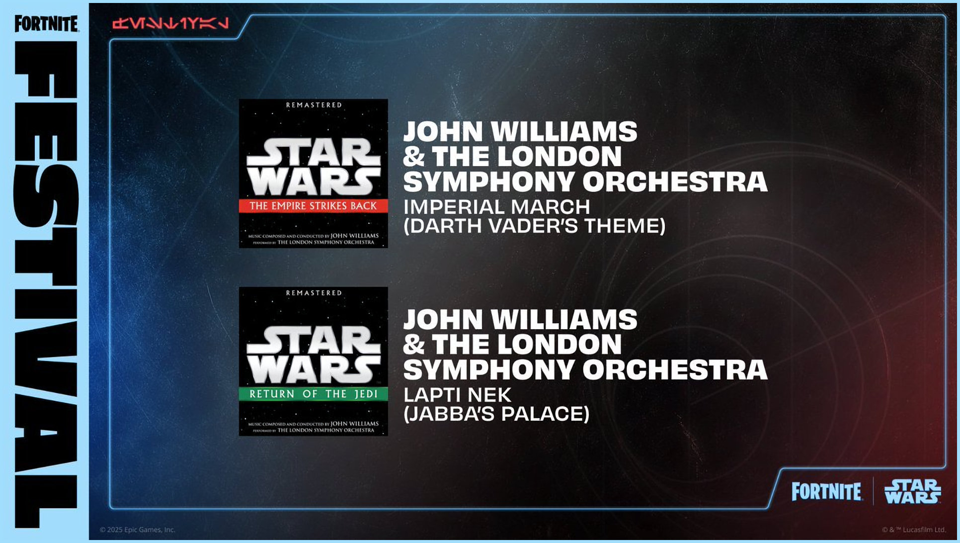 Fortnite x Star Wars: New Star Wars Jam Tracks Announced - Future of ...