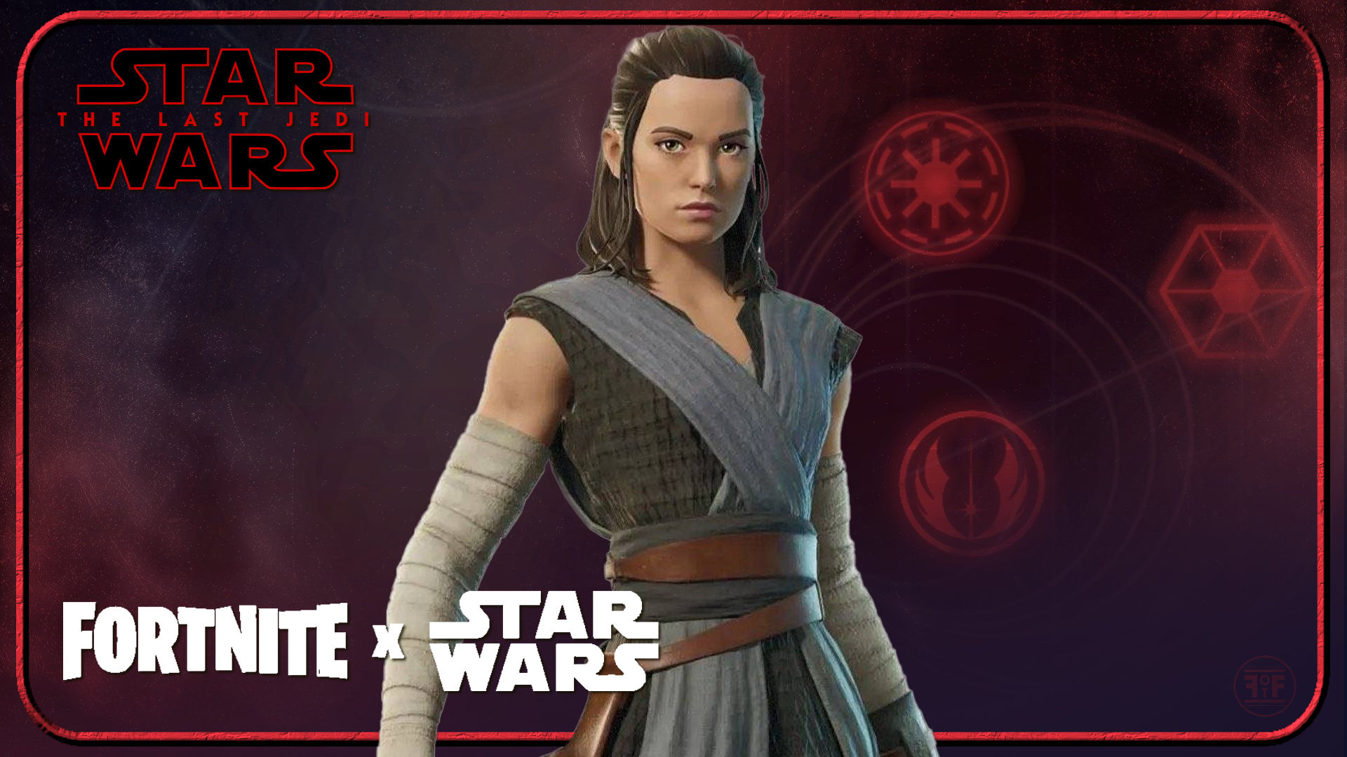 Fortnite x Star Wars: Apprentice Rey Skin From The Last Jedi Revealed ...