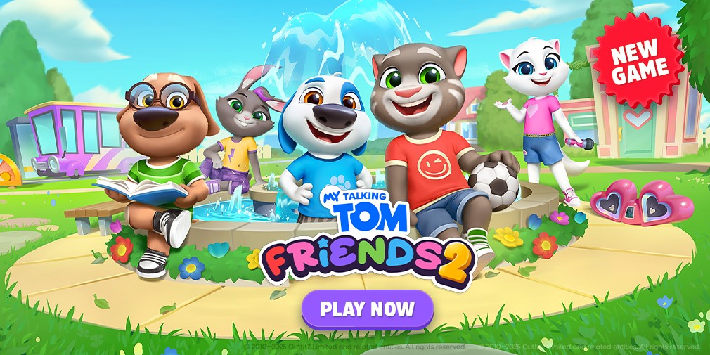 My Talking Tom Friends 2 Is Here! New Game. New Vibes! - Future of the ...