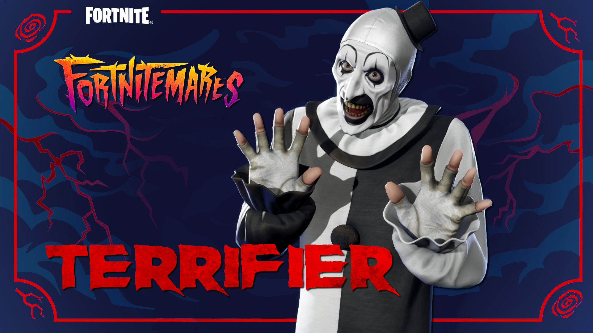 Fortnite x Terrifier: Art the Clown is Unleashed on Fortnitemares ...