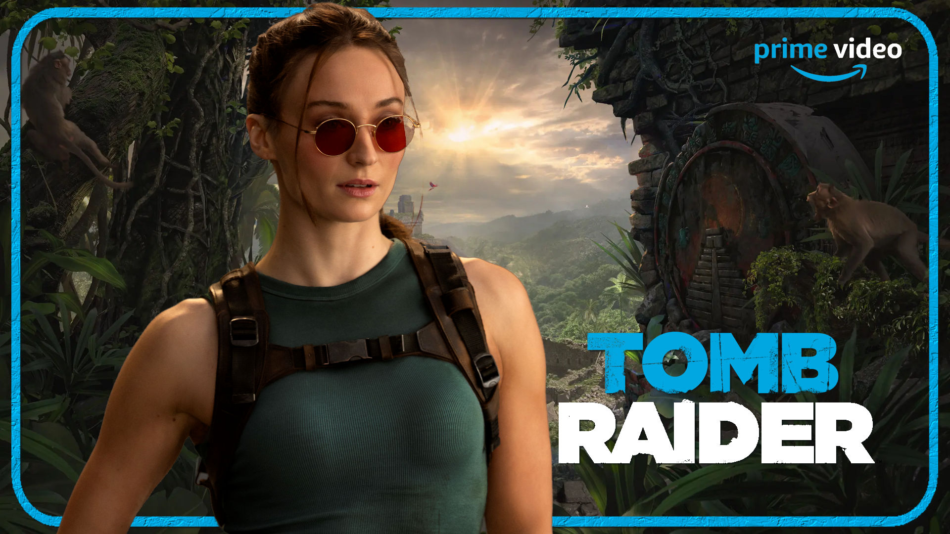 Our First Look at Sophie Turner as Lara Croft in the Tomb Raider Series ...