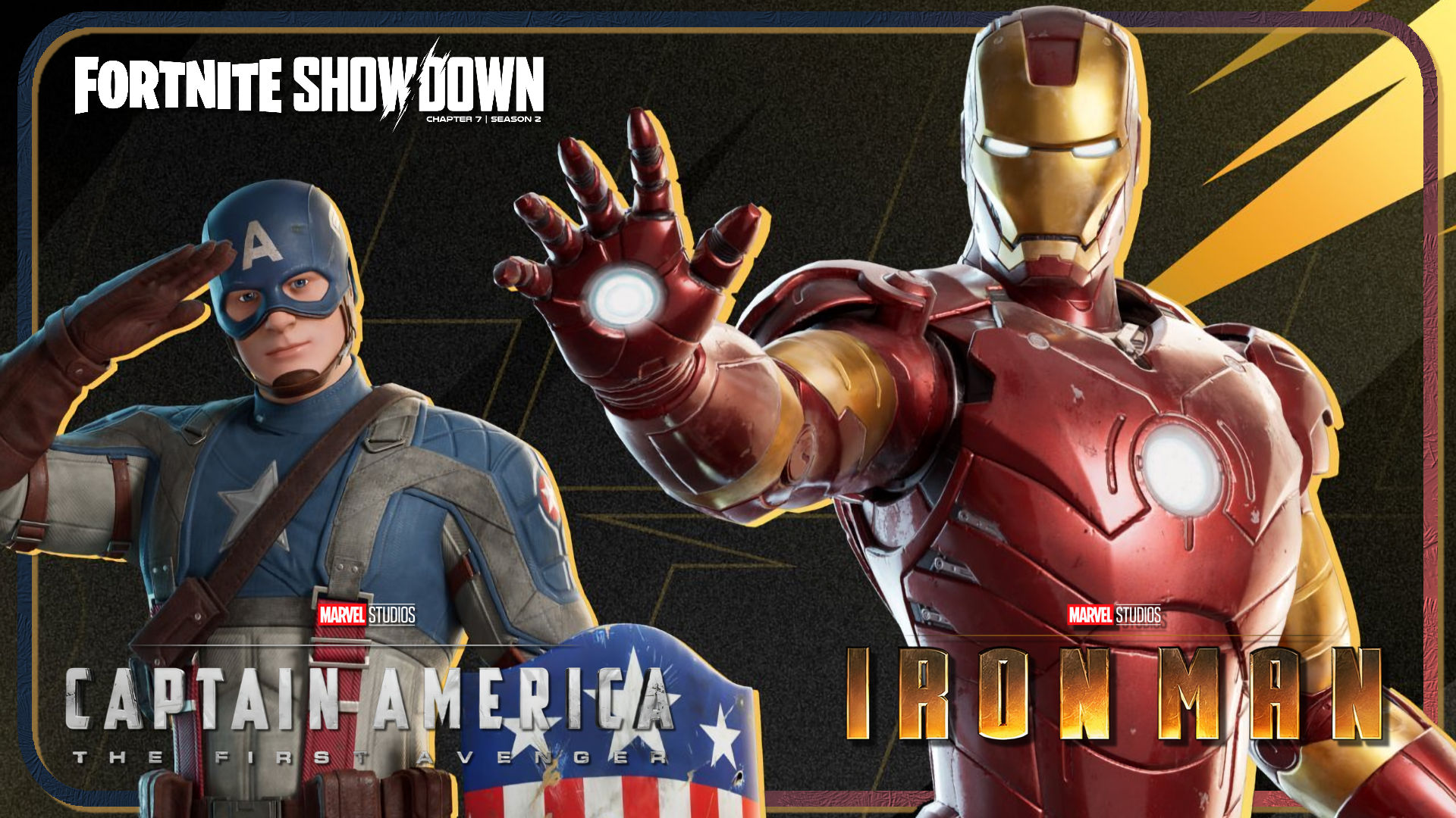 Fortnite x Marvel: New Iron Man and Captain America Skins Revealed ...